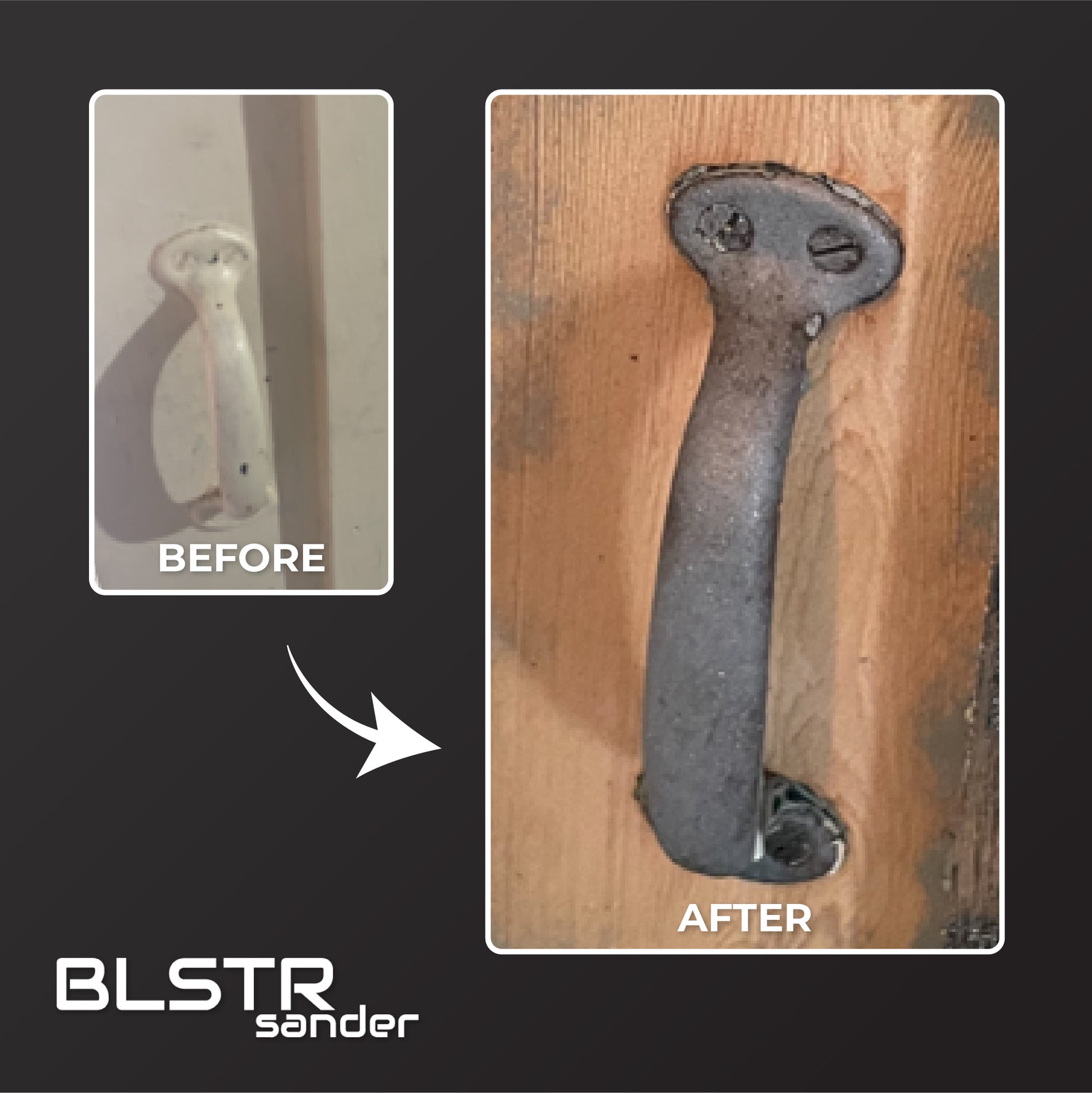 BLSTR Sander | World’s first portable electric sandblaster