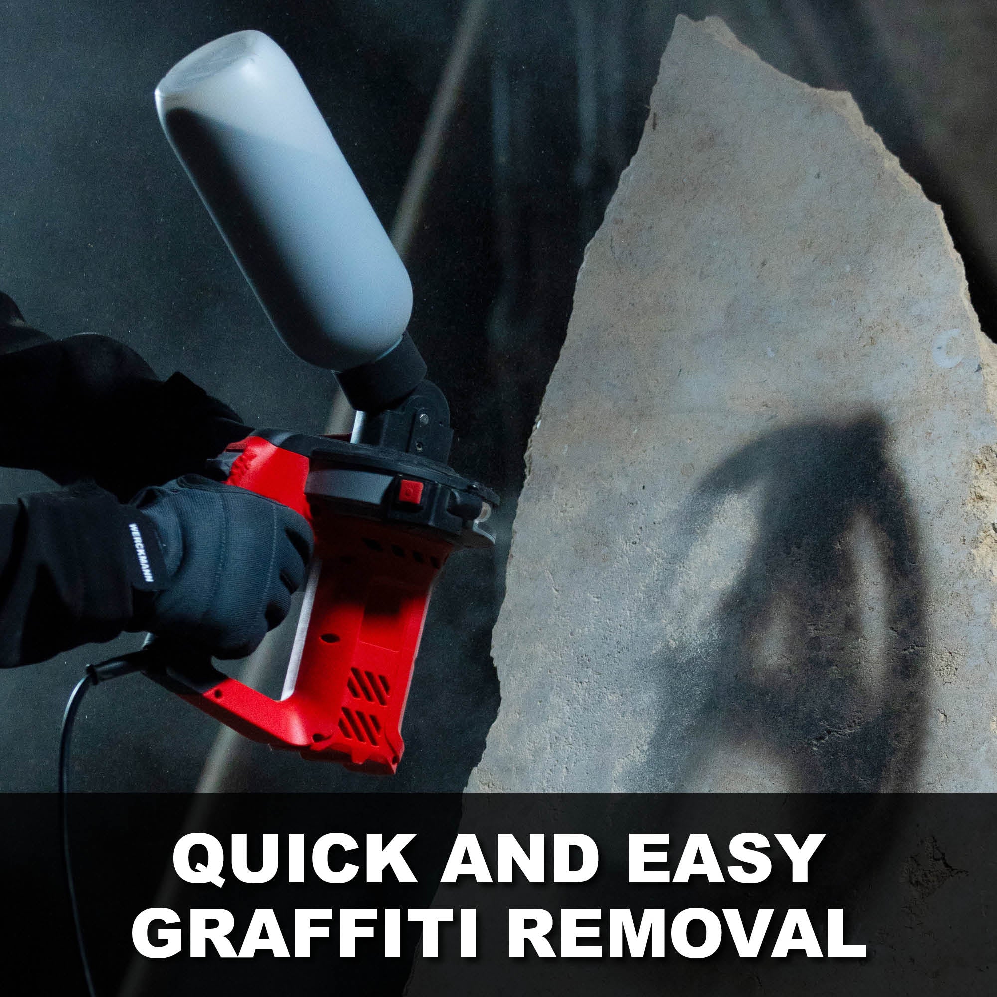 BLSTR Sander | World’s first portable electric sandblaster